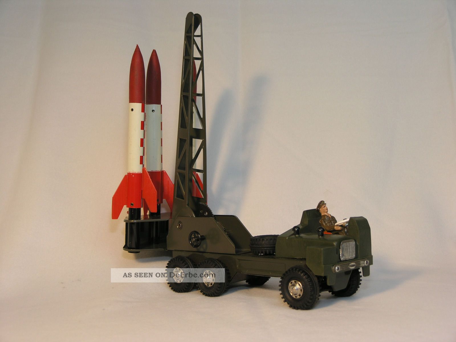 Strenco 1103 Raketentransporter Lkw Mit 3 Raketen Modell 50er Jahre Ovp ...