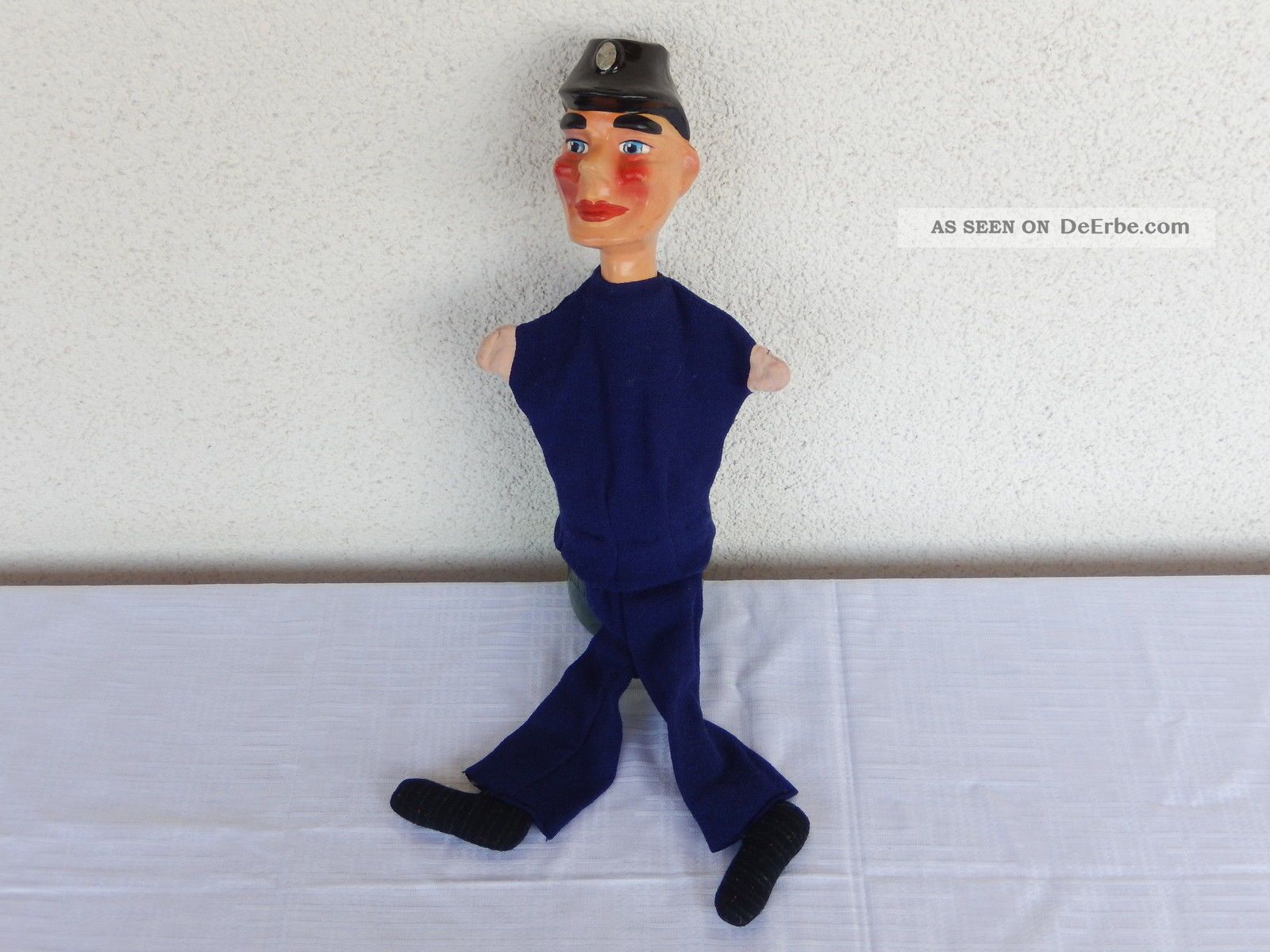 Hand - Puppe Kasperle Kasperpuppe Schutzmann Polizist Kaspertheater ...