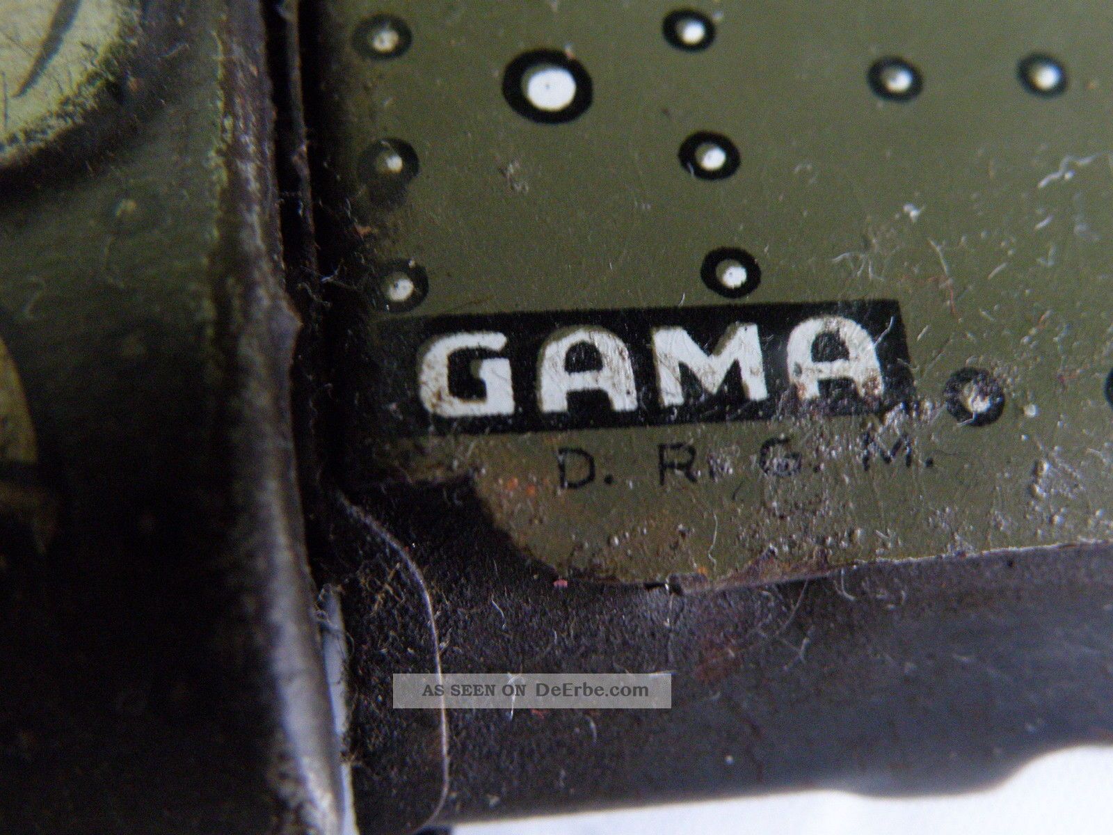 Gama Tank Panzer Blechspielzeug Germany U. S. - Zone