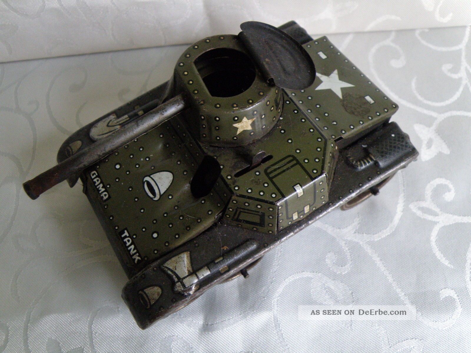 Gama Tank Panzer Blechspielzeug Germany U. S. - Zone