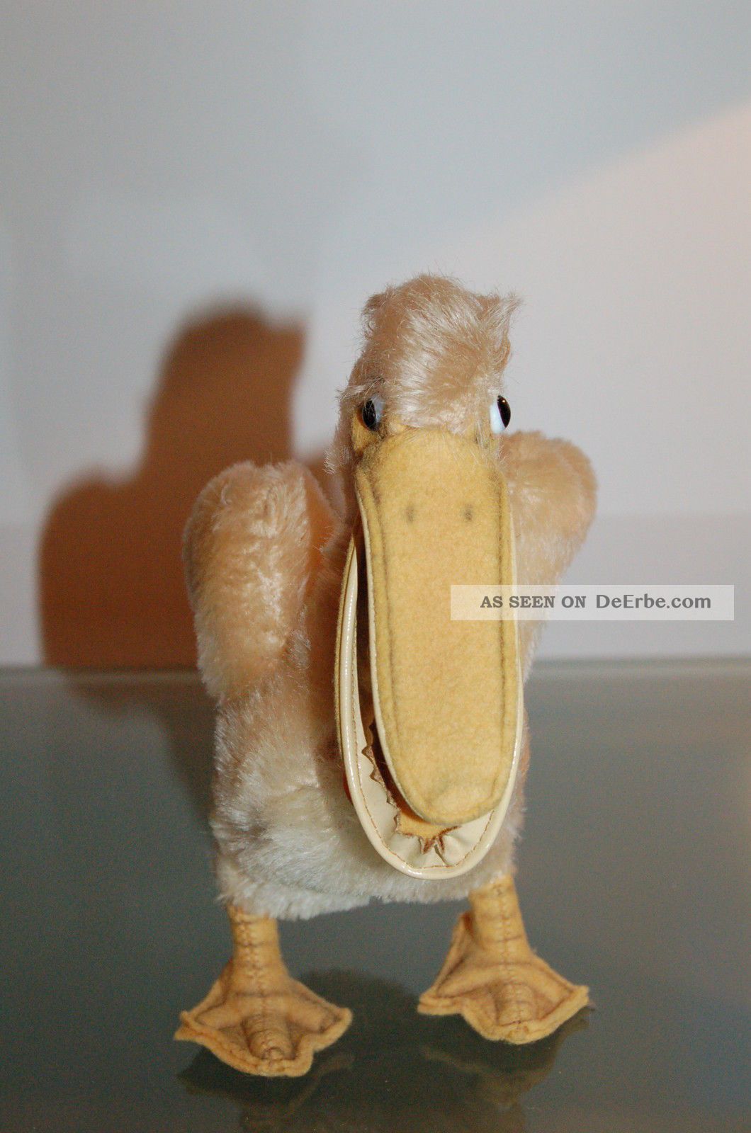 Steiff Pelikan Piccy Mit Schild Nr. 1317/00 50er/60er Jahre