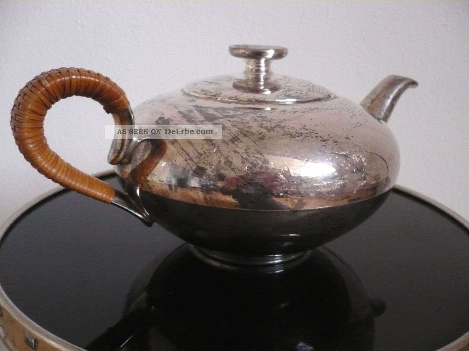 Wmf Teekanne – Heinrichs Porzellan – Versilbert? – 1, 1 Liter