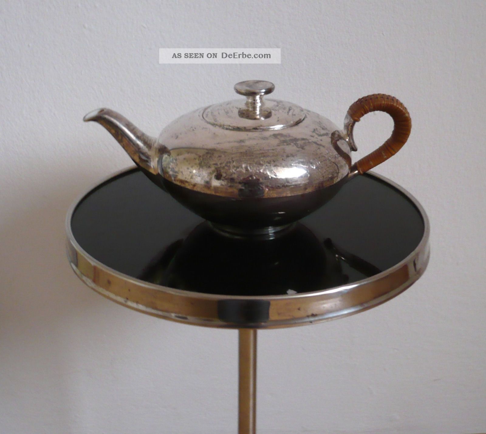 Wmf Teekanne – Heinrichs Porzellan – Versilbert? – 1, 1 Liter