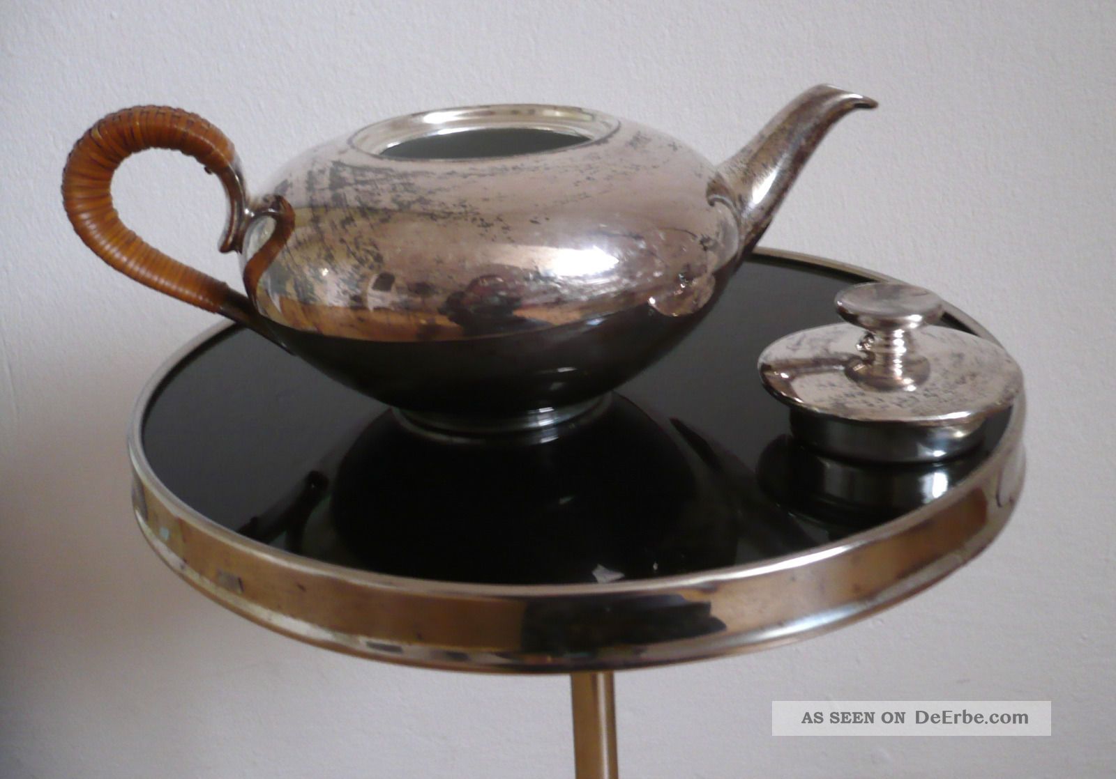 Wmf Teekanne – Heinrichs Porzellan – Versilbert? – 1, 1 Liter