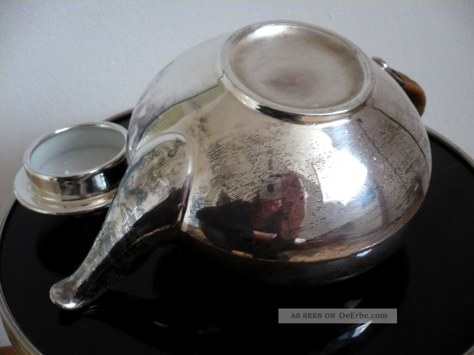 Wmf Teekanne – Heinrichs Porzellan – Versilbert? – 1, 1 Liter