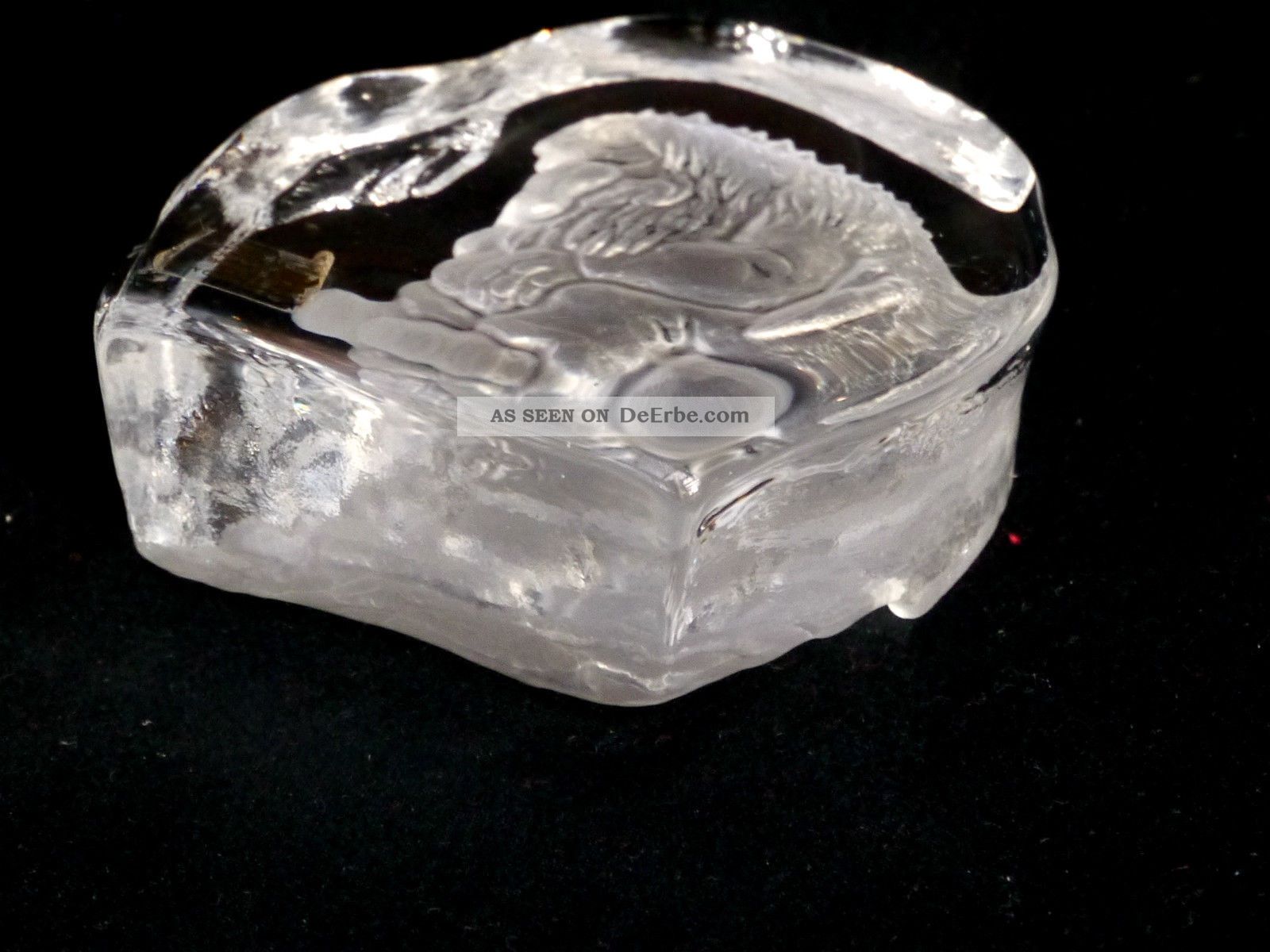 Troll Gnom Skulptur Gemarkt Magnor Norway Handmade Crystal ...