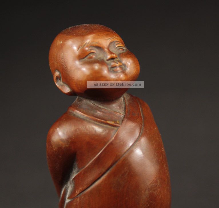 Kostbar Alte Handgeschnitzt Buddha Skulpturen, Buchsbaum Holz, Boxwood ...