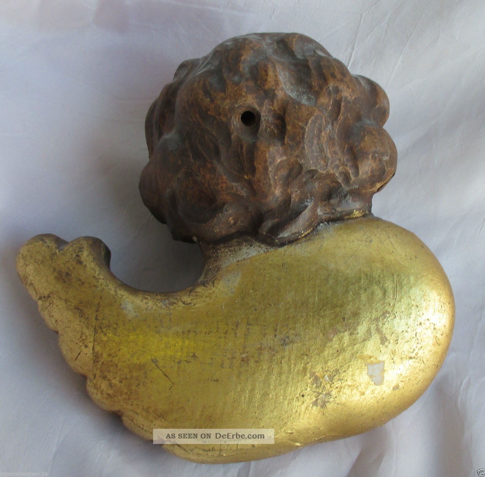 Putto Aus Holz Von Holz Figur Putte Engel (nr. 53)