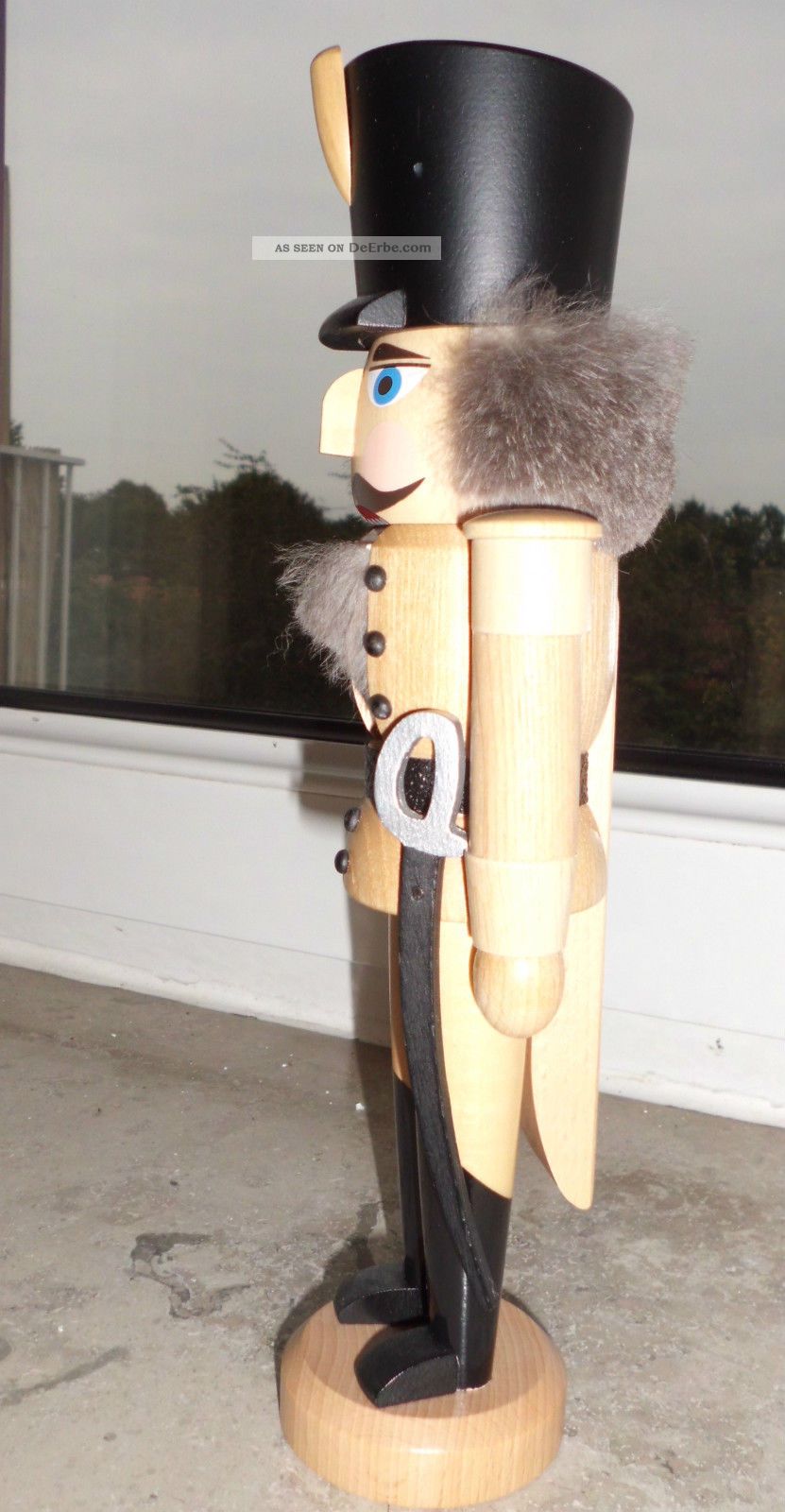 Nussknacker - Figur, Erzgebirge, Seiffener Volkskunst, 27 Cm Hoch, Soldat,