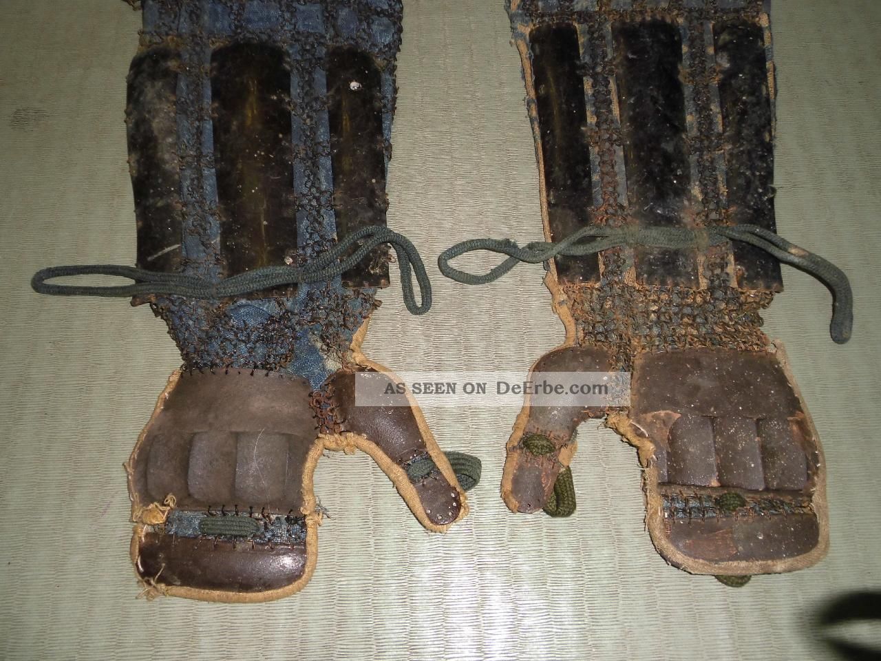 Shino Kote Tsuneate Yoroi Kabuto Armor Katana Tsuba Japan Samurai Kendo