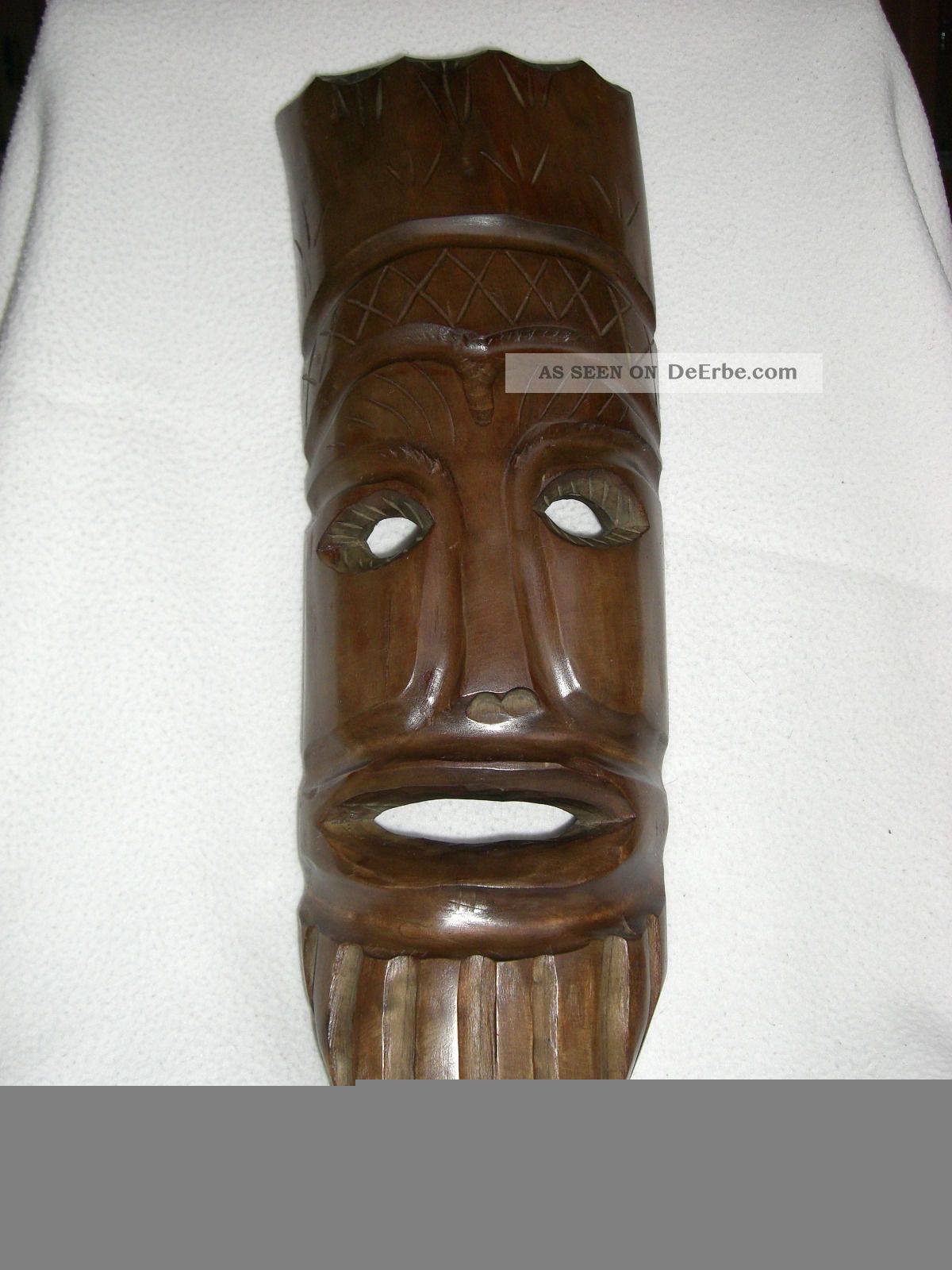 Alte Afrikanische Wandmaske Afrika, Massives Holz, Afrikanische Kunst Antik