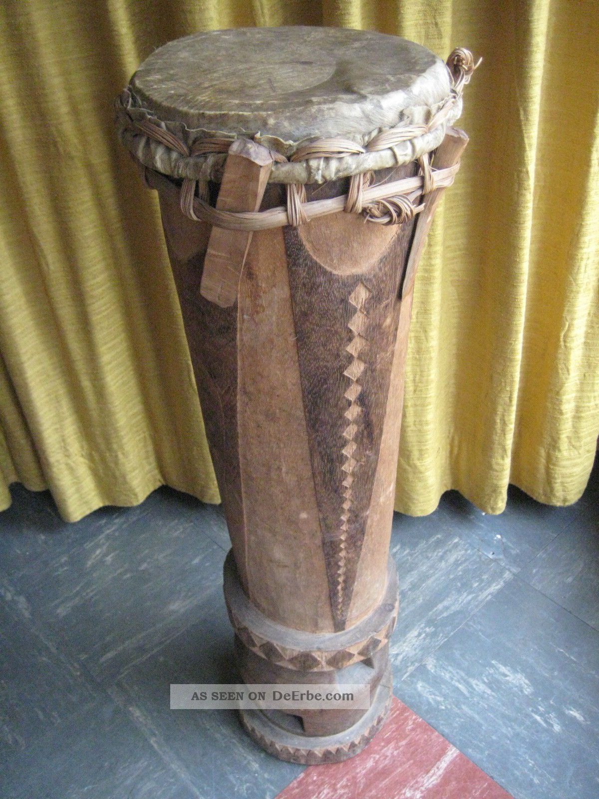 Alte Trommel Xxl (94 Cm Hoch) Djembe