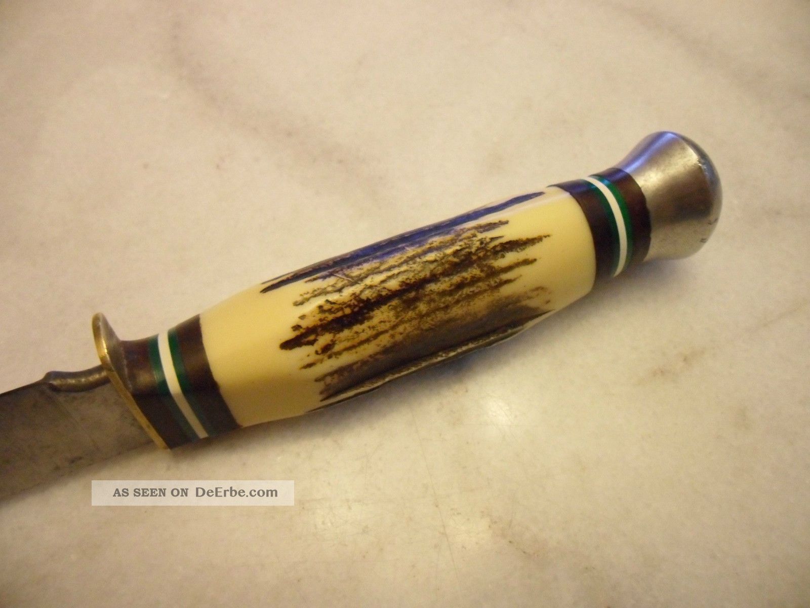 Hubertus Altes Jagdmesser Mit Messerscheide J. Marttiini Taschenmesser ...