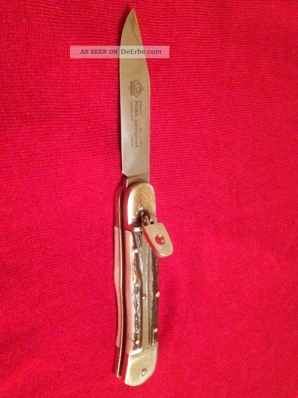 Puma Springbock 2 Klappmesser 210410 Solingen