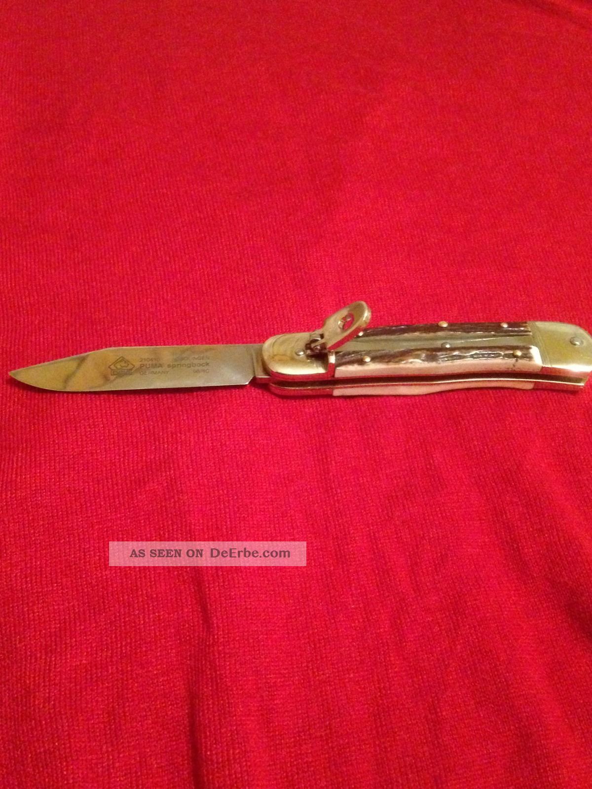 Puma Springbock 2 Klappmesser 210410 Solingen