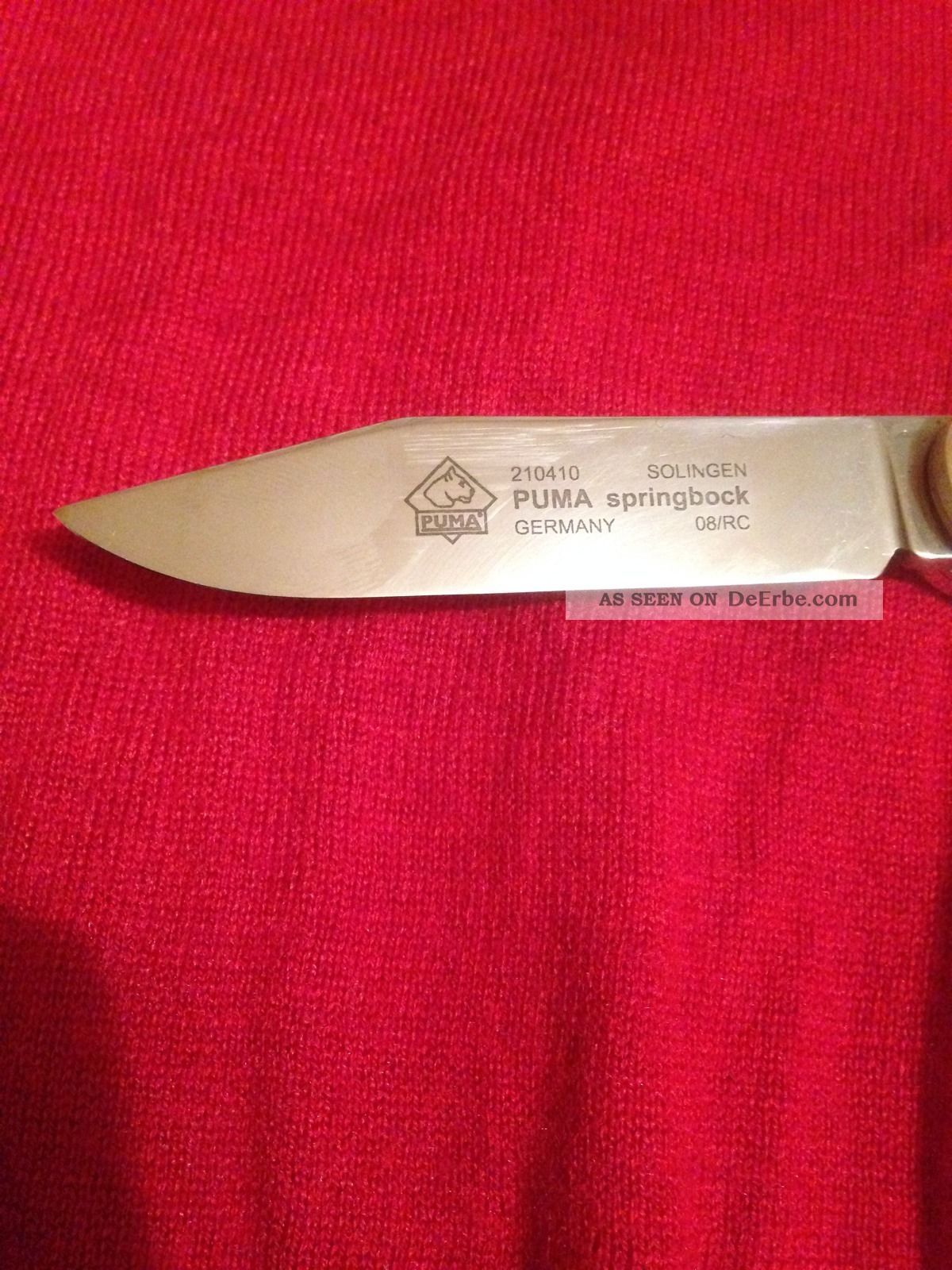 Puma Springbock 2 Klappmesser 210410 Solingen