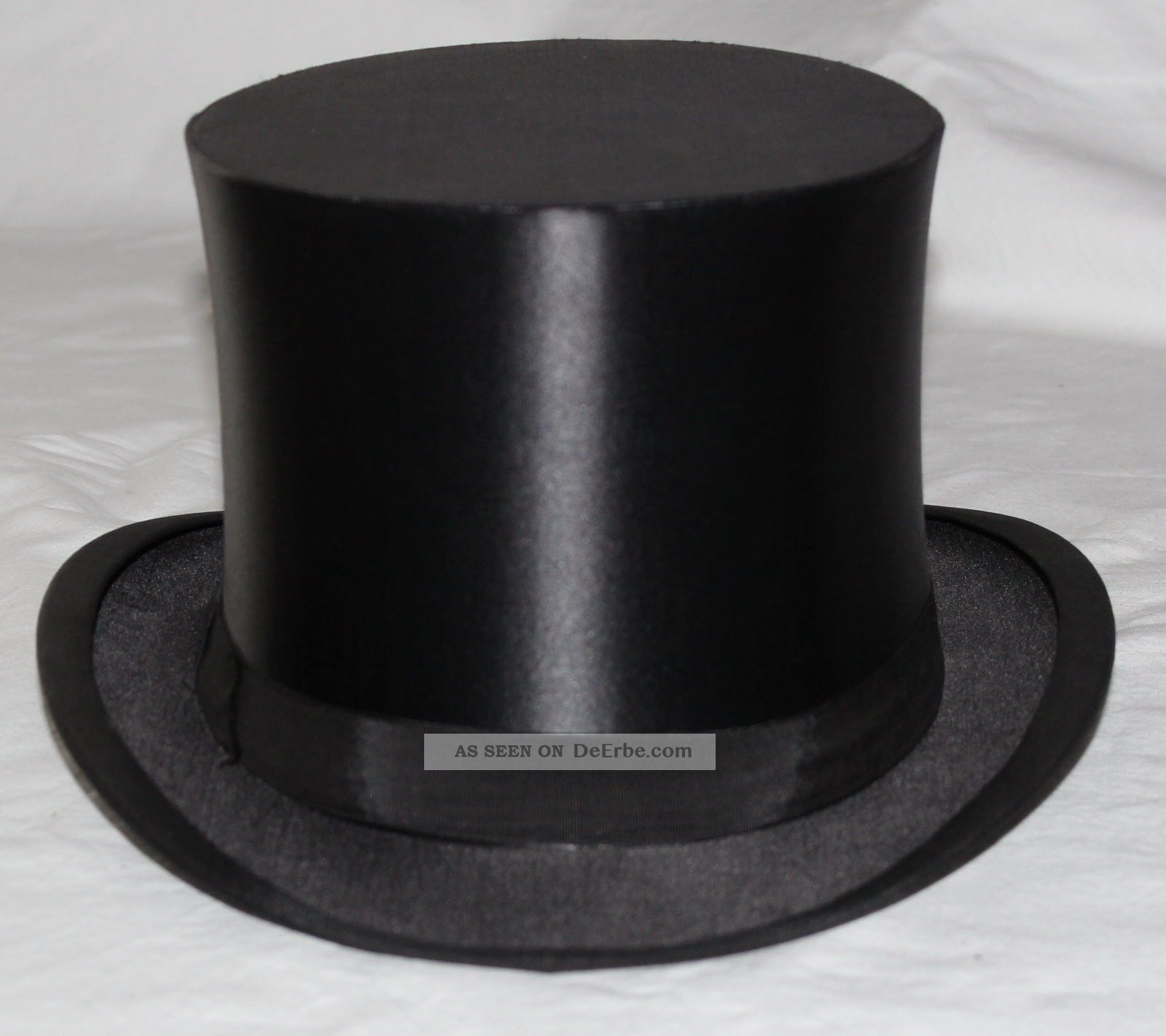 Chapeau Claque Zylinder Klapphut Hut Gr 56 - 57 Seidenzylinder Falthut ...