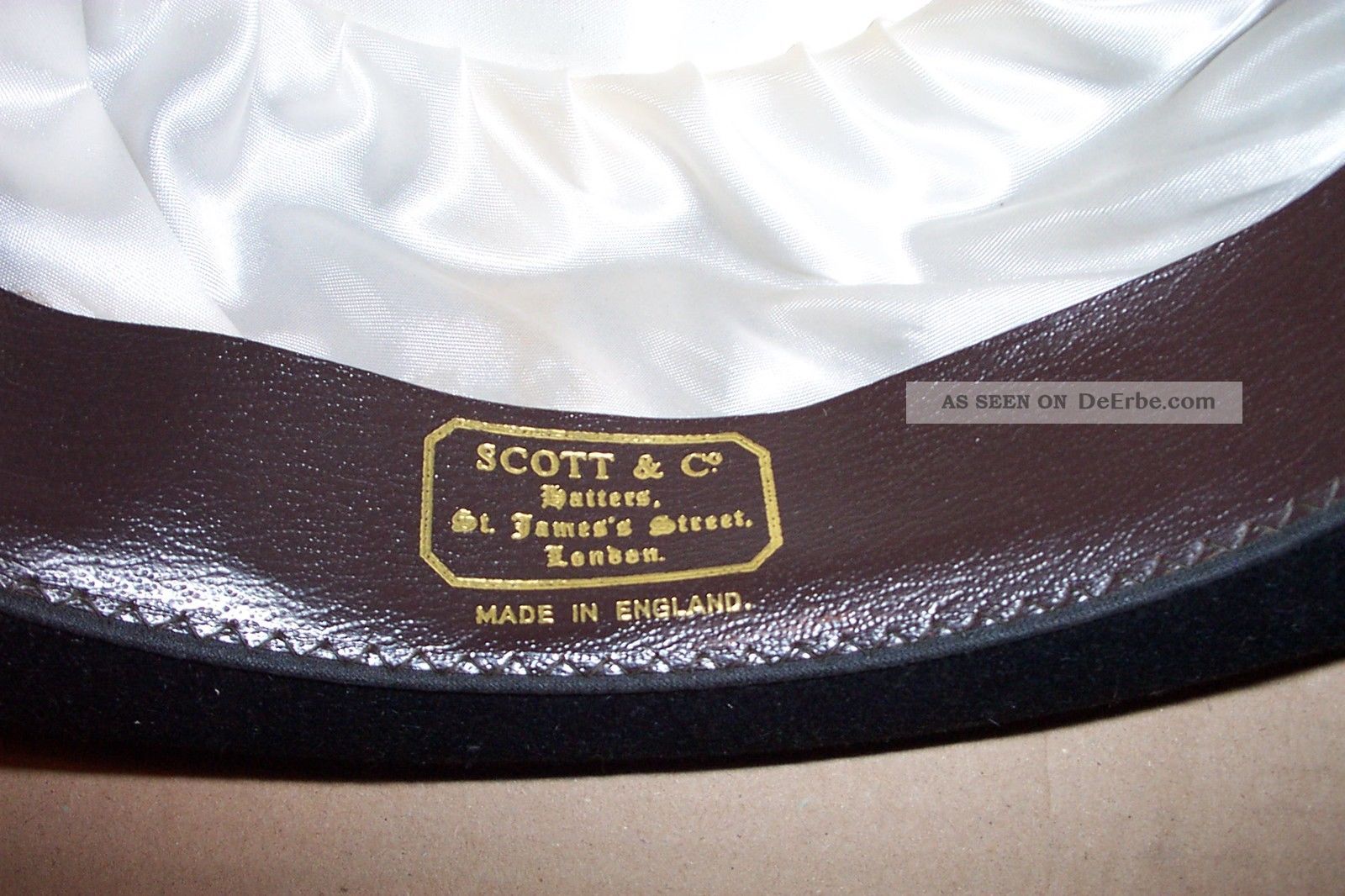 Alter Hut Alte Melone Reiterhut Dressur Scott Co London St James S ...