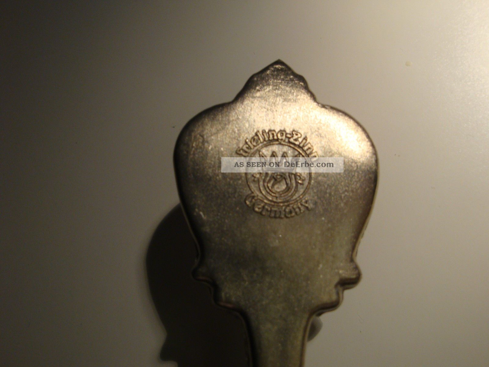 2 Jahreslöffel Aus Zinn, 1981 & 1990, Frieling Germany, Eiche Rustikal ...