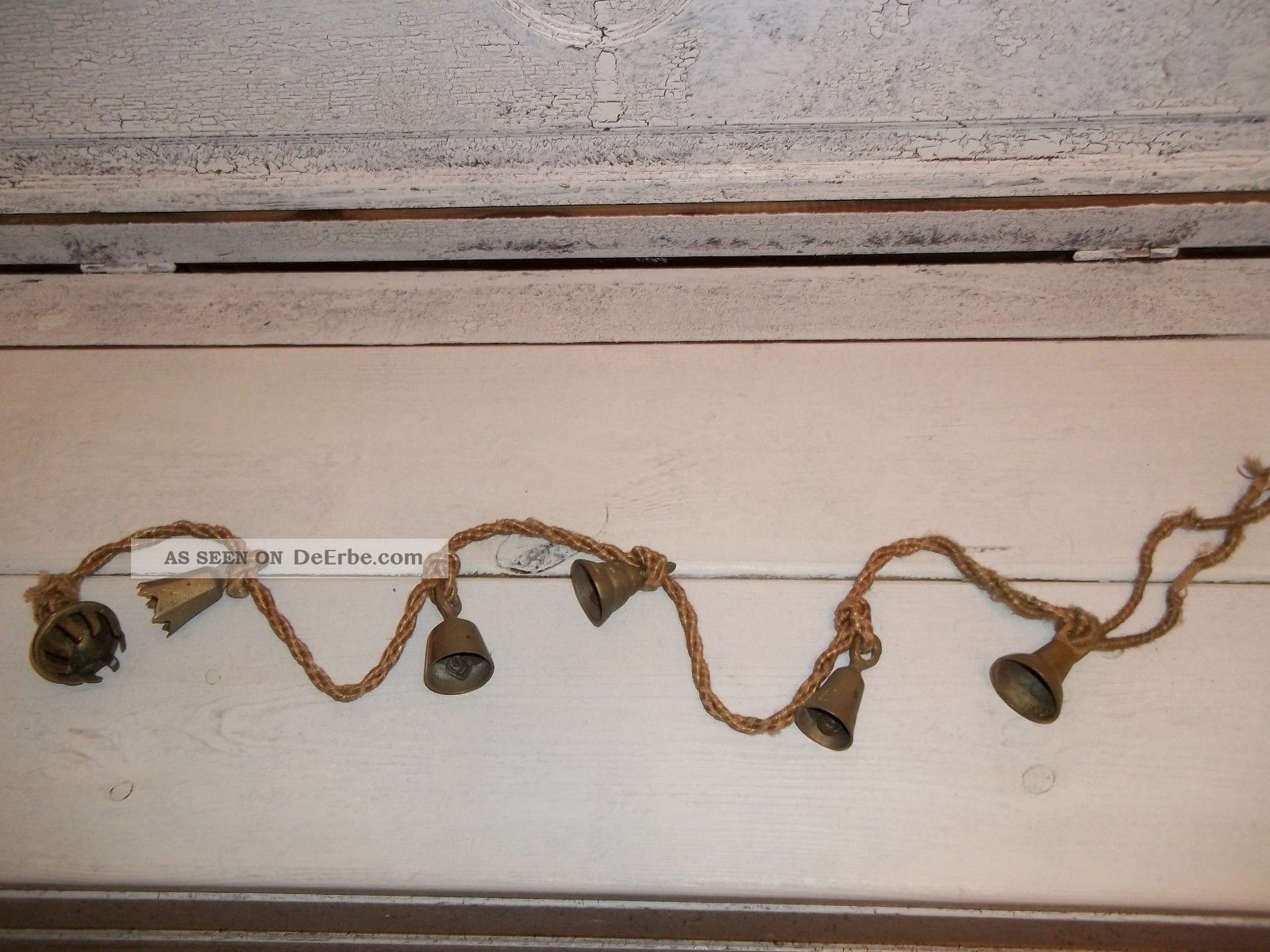 6 Messing Glöckchen Glocken Glockenspiel Geläut Schlittenglocken Aus ...