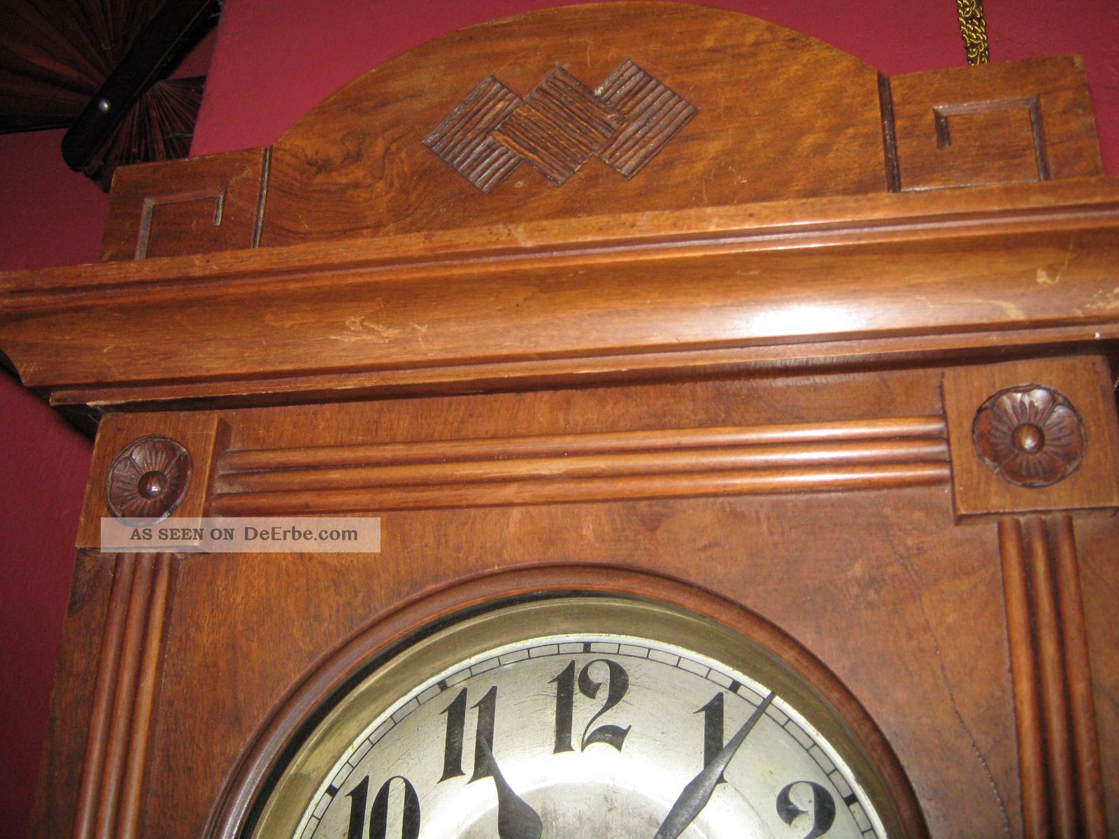 Junghans Freischwinger Wanduhr Regulator Um 1910