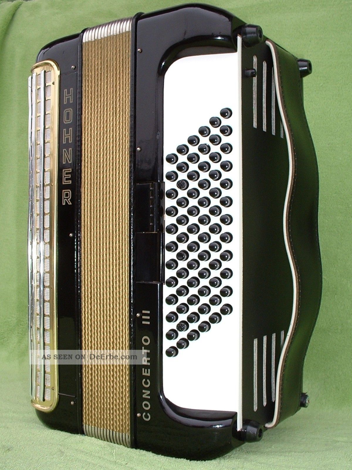 Hohner Concerto Iii Piano Akkordeon Germany Accordion 72 Bass Altes ...
