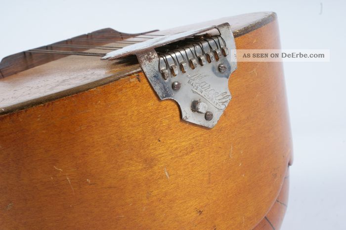 Antike Marcelli Mandoline 8 Saiten Aus Holz Waldzither Laute