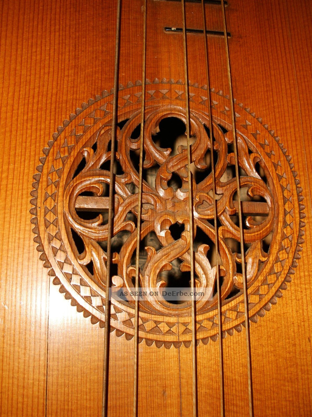 Antike Laute - Antique Lute Luth - Renaissance Barock Style - Hans Wach ...
