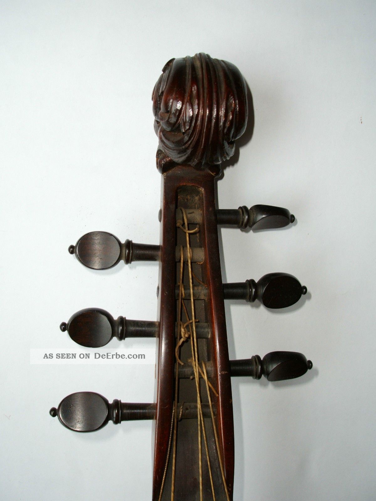 Antike Laute - Antique Lute Luth - Renaissance Barock Style - Hans Wach ...