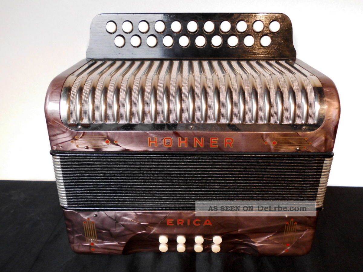 Hohner Erica Handharmonika / Akkordeon