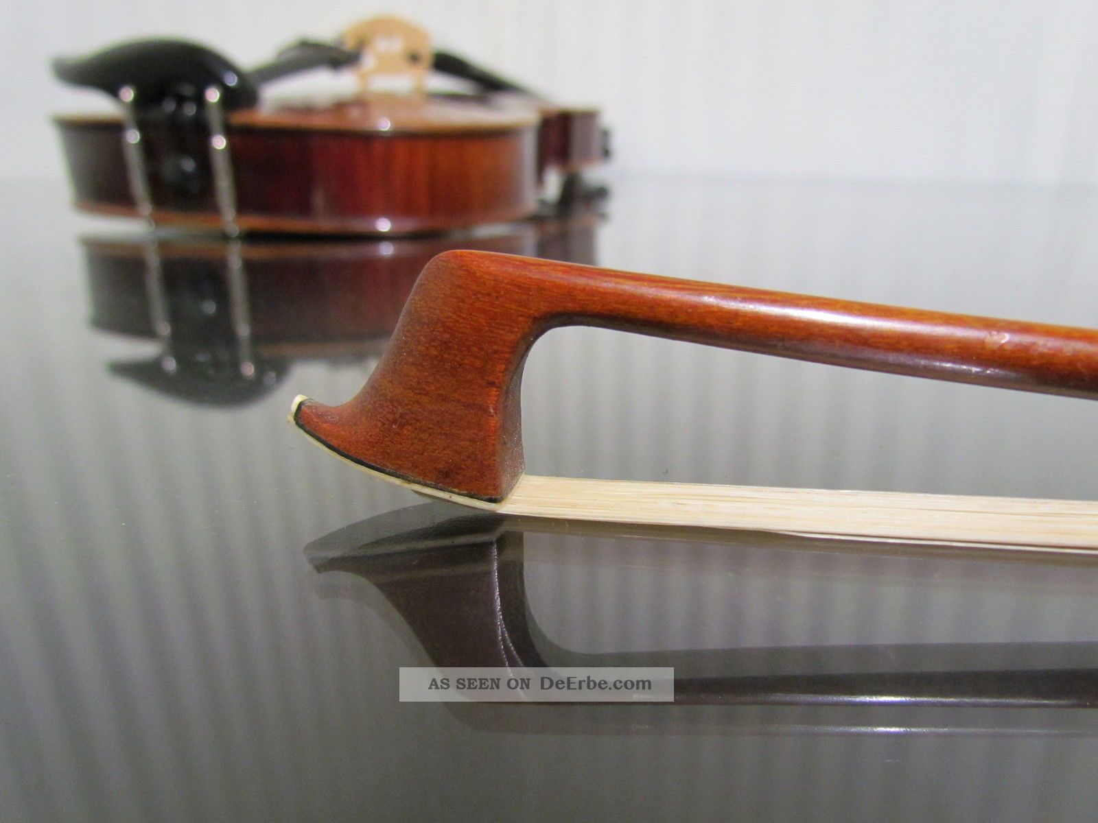 Uralte Tolle Geige Violine Meistergeige, Bogen Signiert