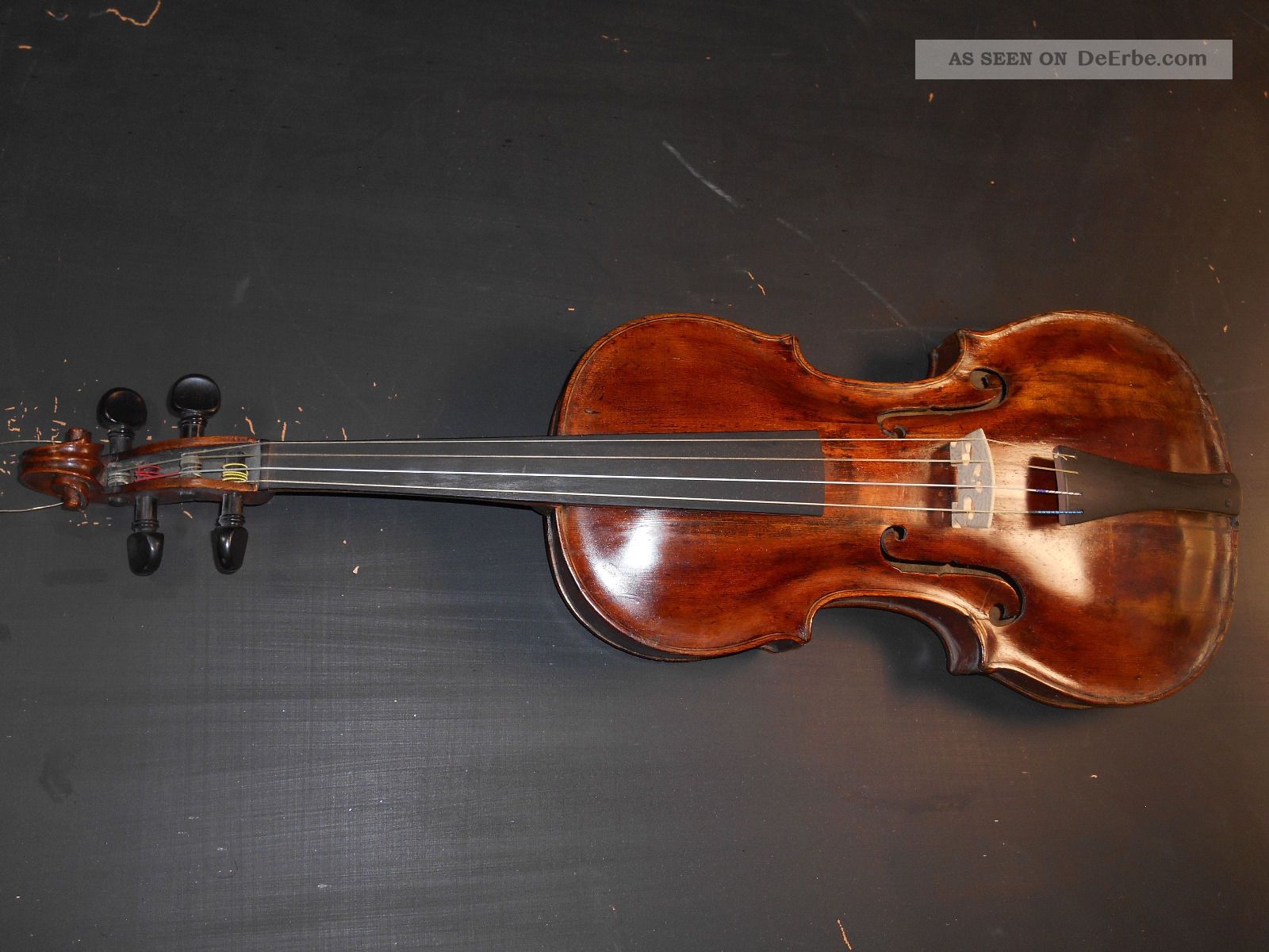 Alte Barockgeige, Geige, Barock Montiert, Originalhals, Schöner ...
