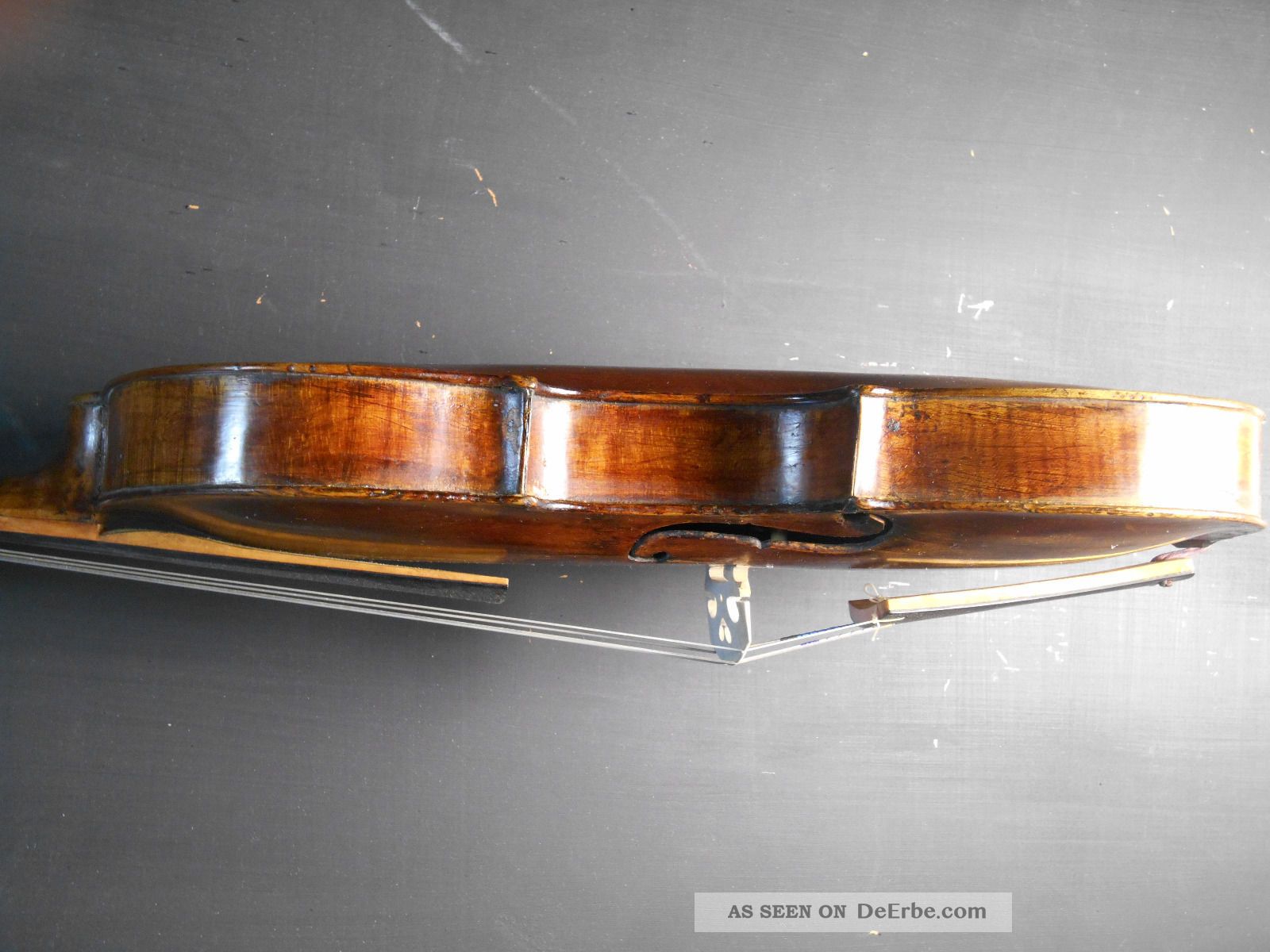 Alte Barockgeige, Geige, Barock Montiert, Originalhals, Schöner ...