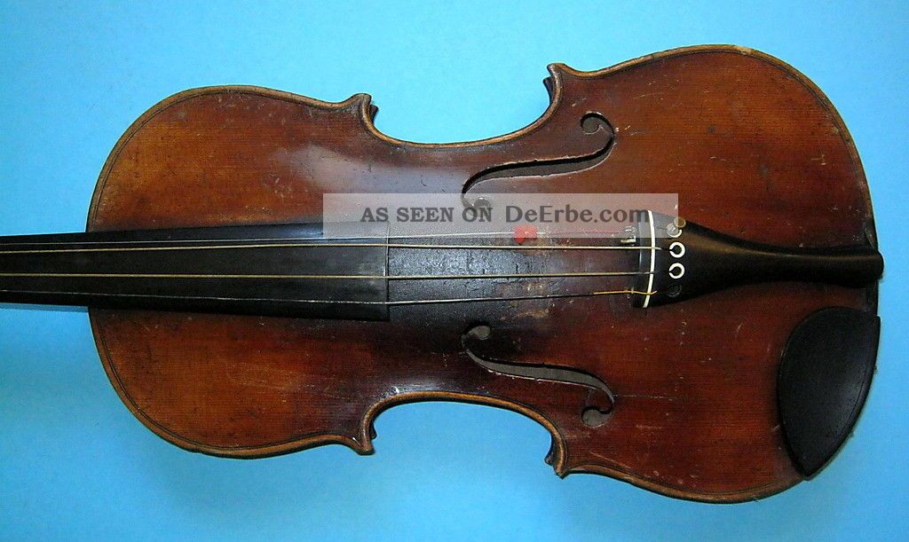 Uralte Geige / Violine - Mit Zwei Bögen