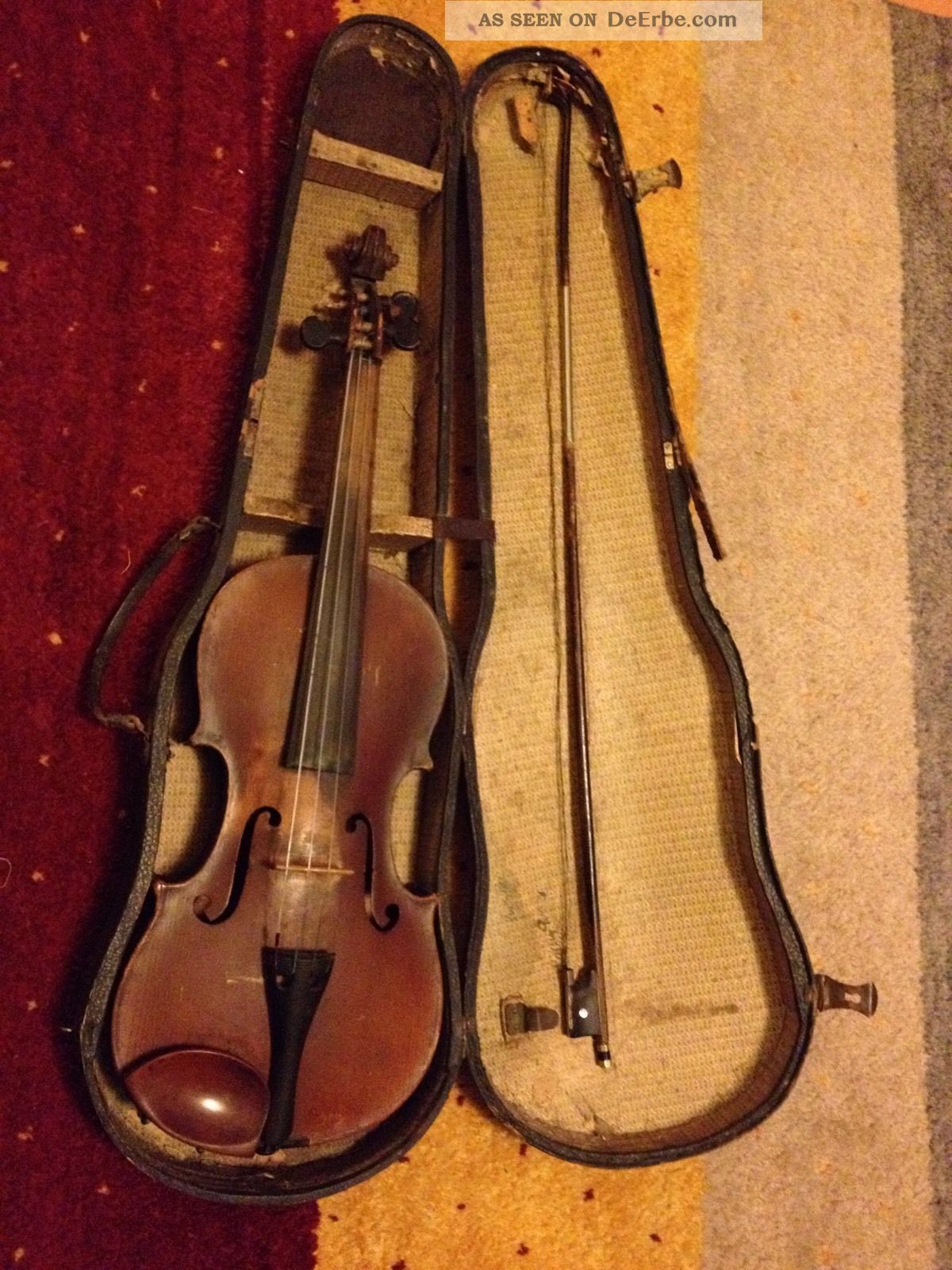 Alte Geige Violie Fur Deko