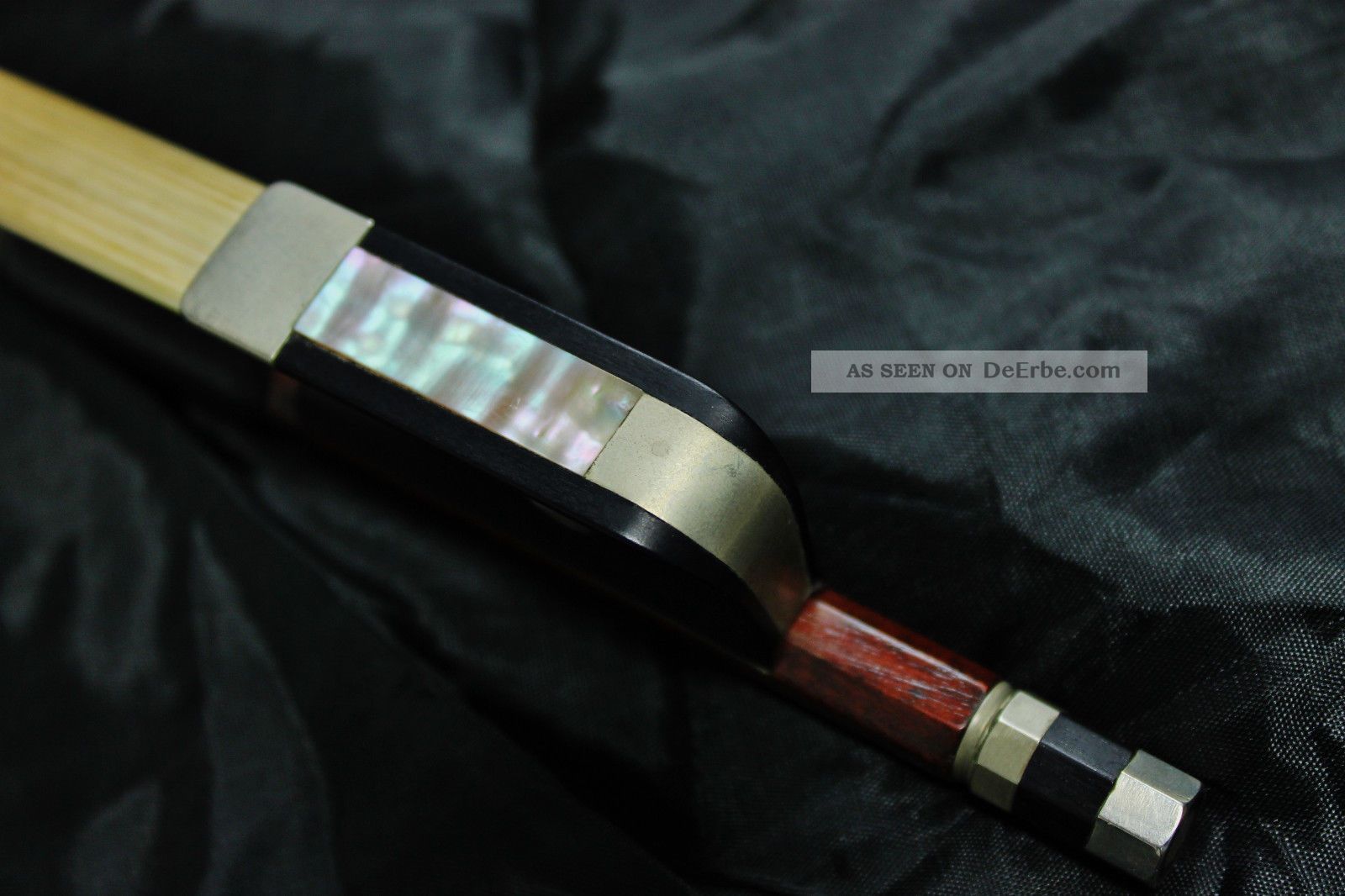 Sehr Feiner Alter Cello - Bogen Fernambuk M. Brandst. Old Bow Nur 5 Tage