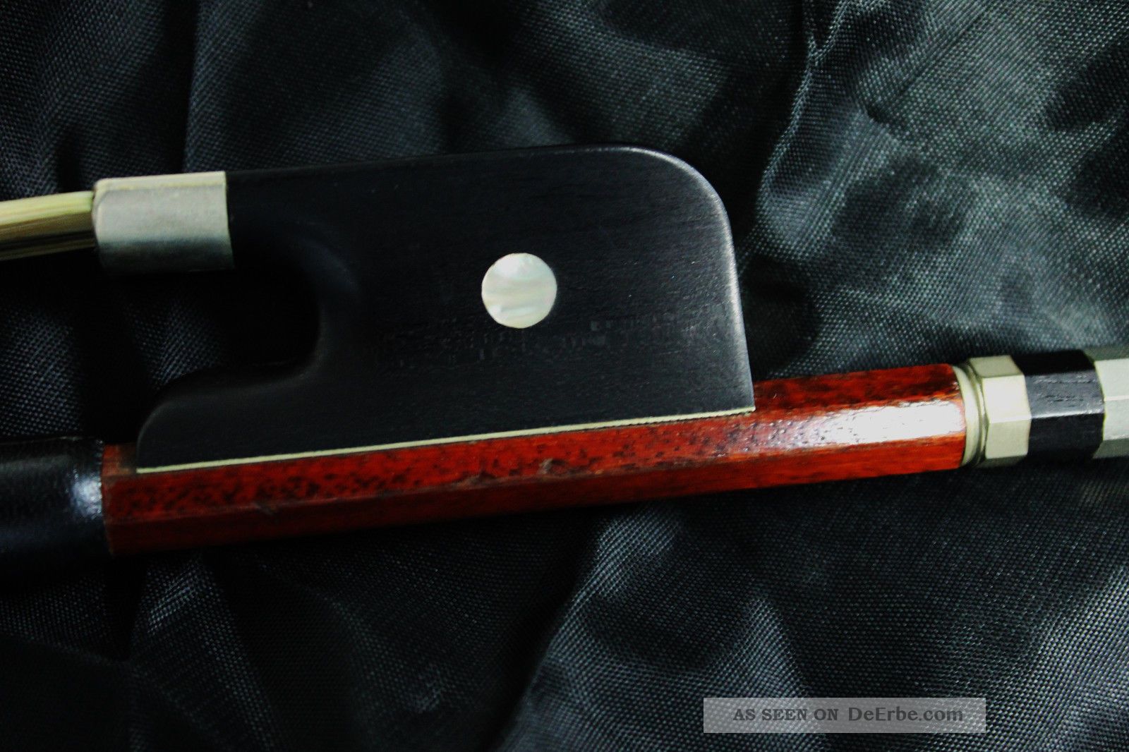 Sehr Feiner Alter Cello - Bogen Fernambuk M. Brandst. Old Bow Nur 5 Tage
