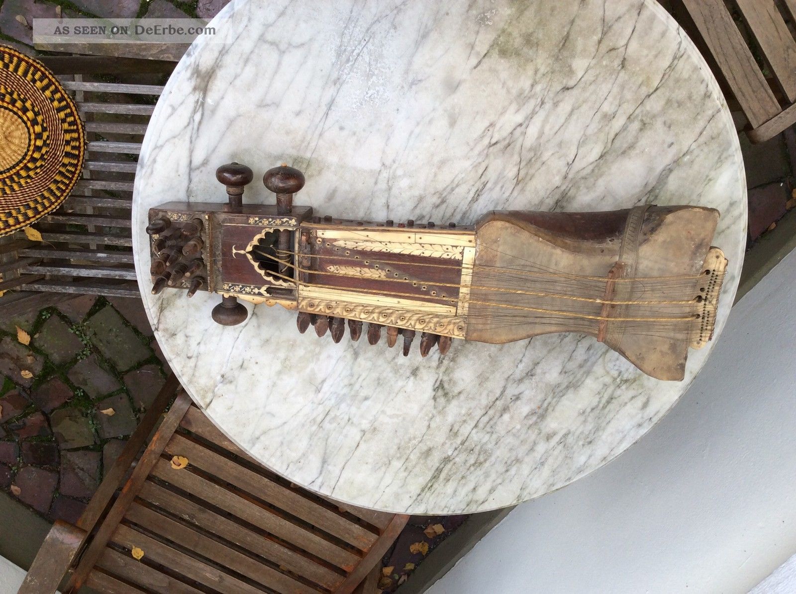 Sarinda Sarangi (rubab Rabab ?) Antikes Musikinstrument Aus Indien ...