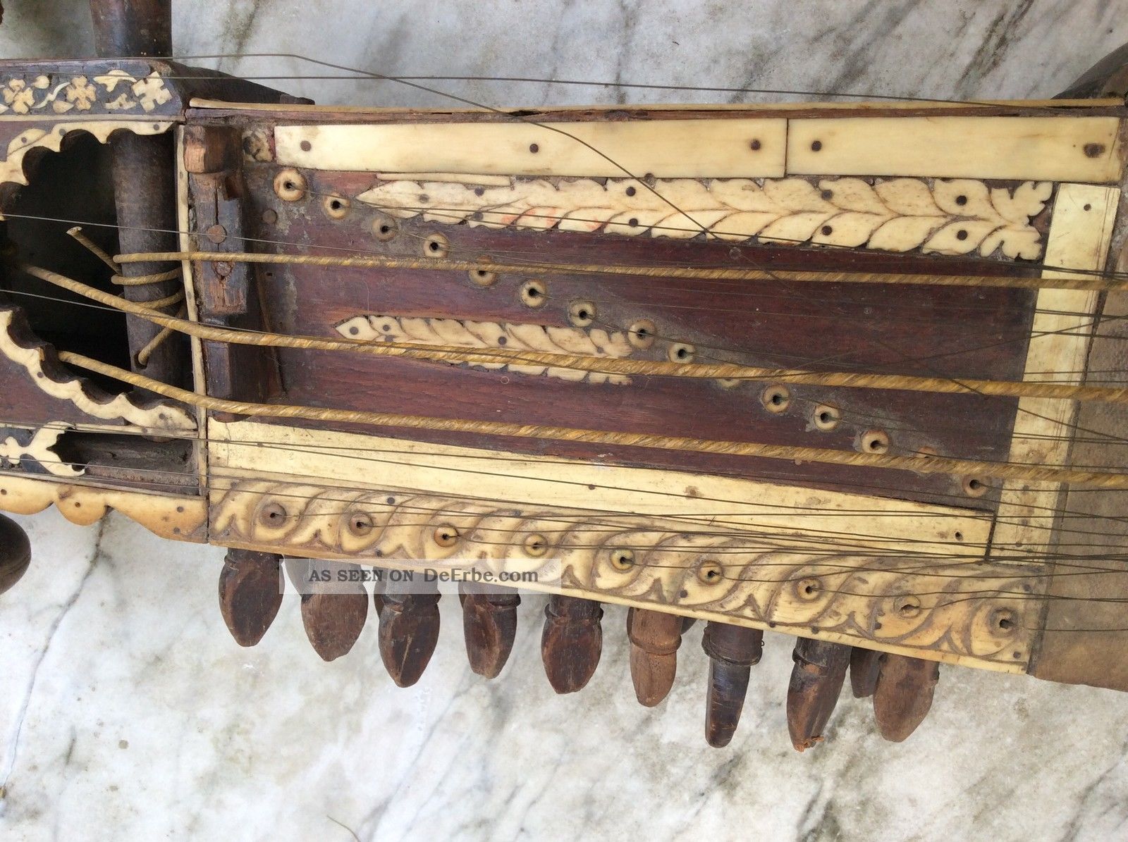 Sarinda Sarangi (rubab Rabab ?) Antikes Musikinstrument Aus Indien ...