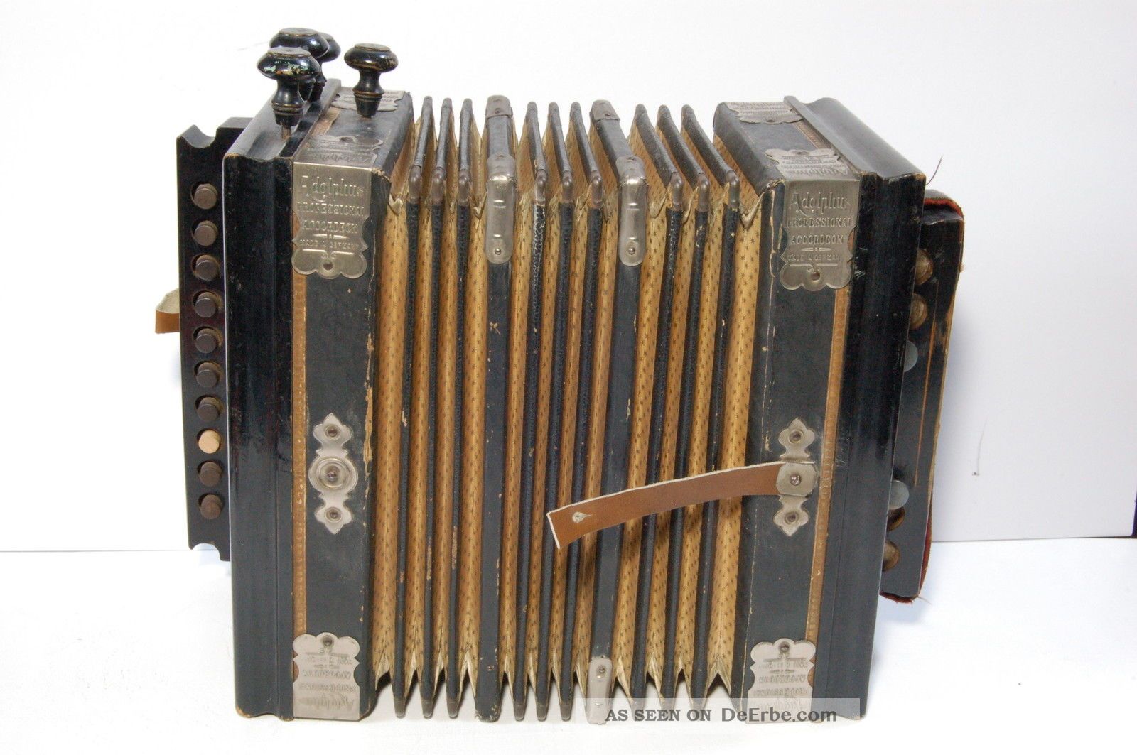 Altes Accordeon Adolphus Professional Alte Quetsche
