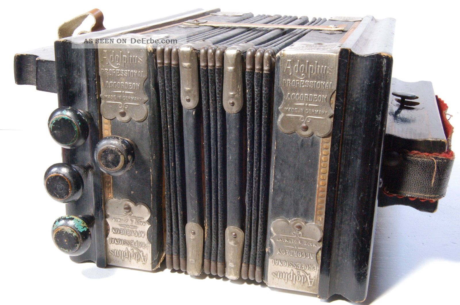 Altes Accordeon Adolphus Professional Alte Quetsche