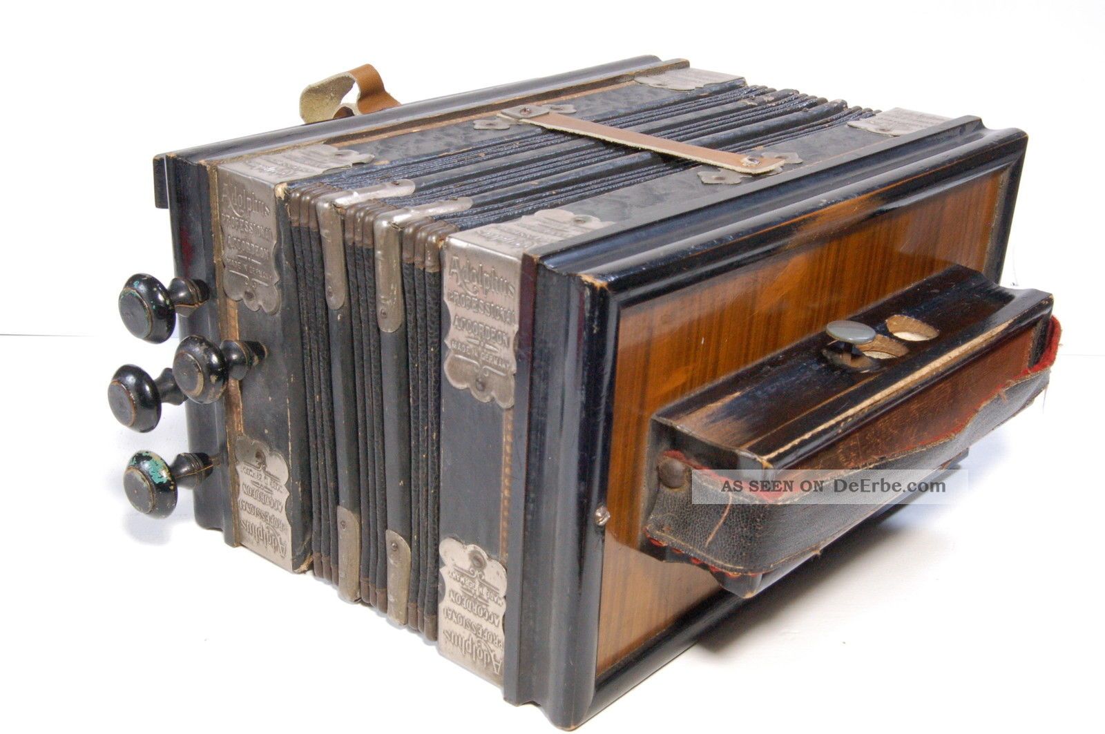 Altes Accordeon Adolphus Professional Alte Quetsche