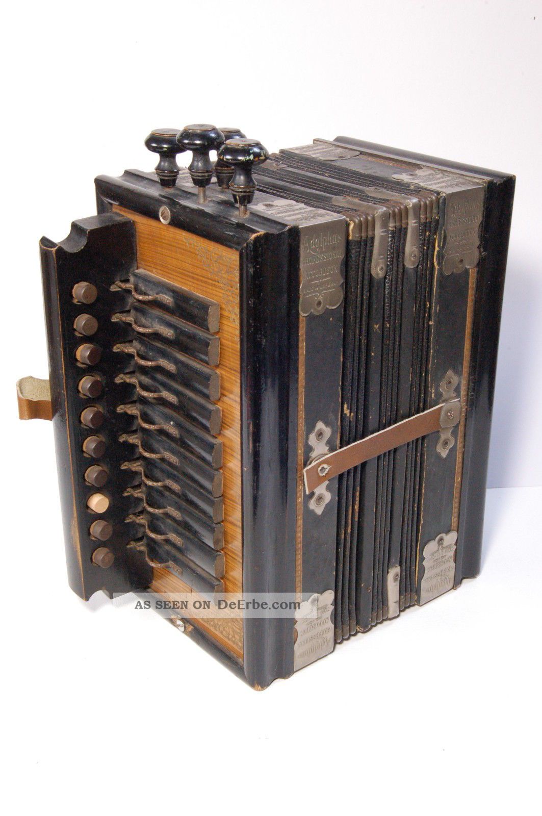 Altes Accordeon Adolphus Professional Alte Quetsche