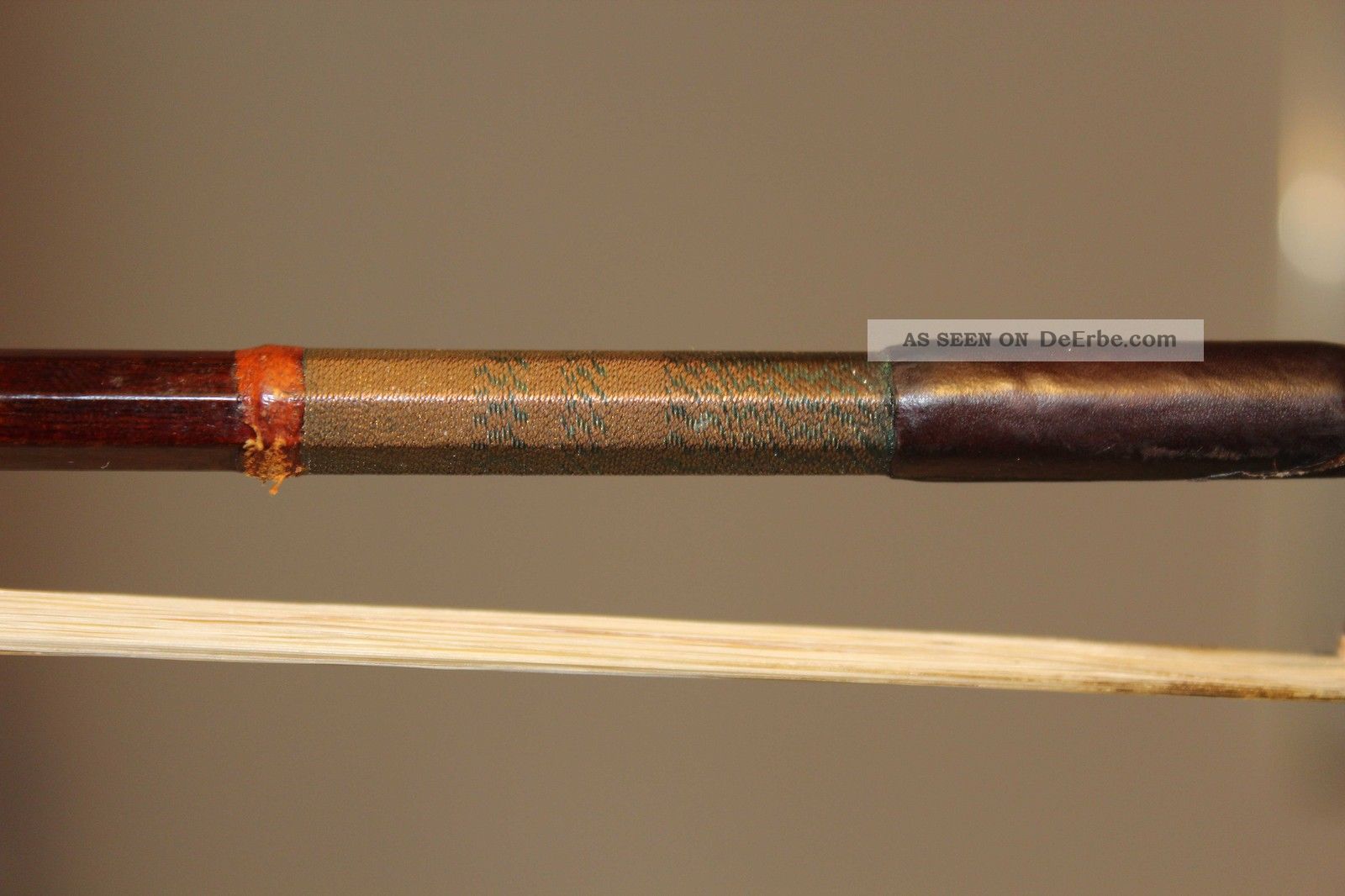 Geigenbogen - " Tourte " Signiert, Silbermontiert