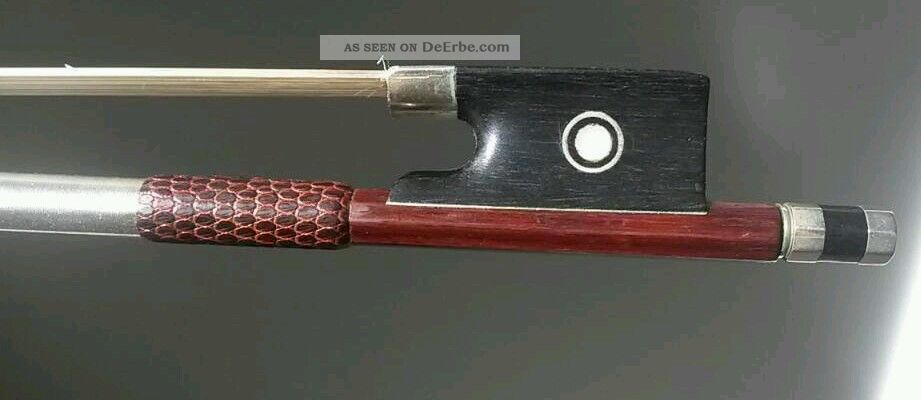 Alter Deutscher Geigenbogen, Violinbogen, Old German Violin Bow, Geige ...