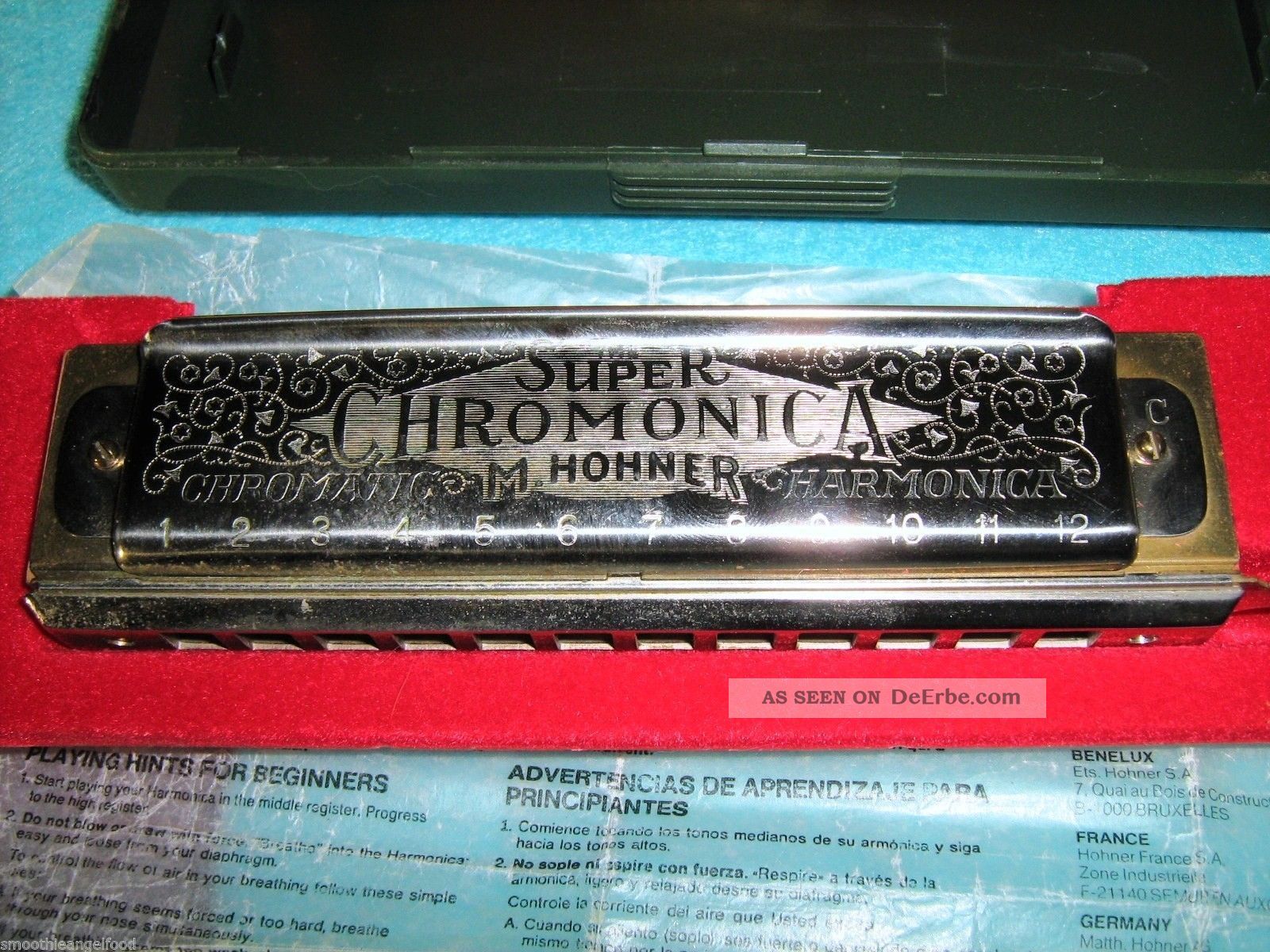 Hohner Mundharmonika Chromonica 270 In Kunststoff Box
