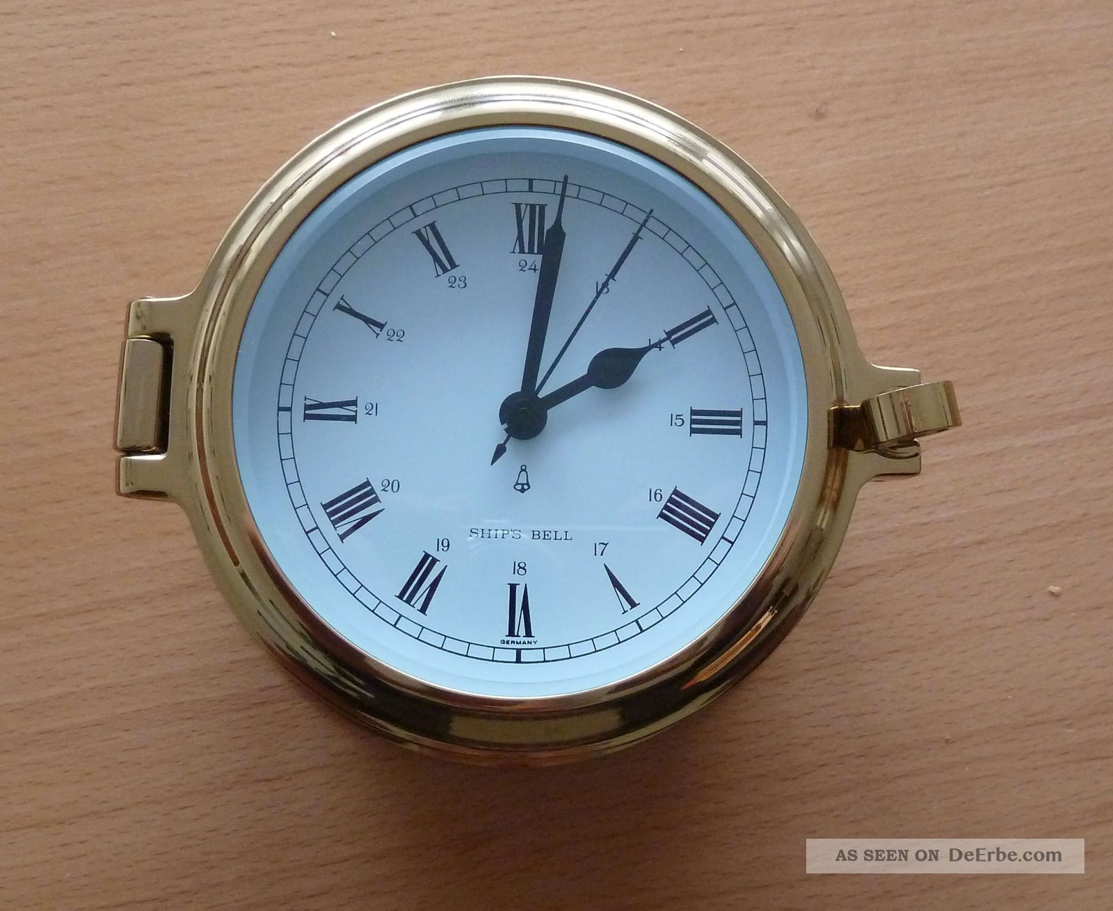 Schiffsuhr Der Fa. Bell, Germany –batteriebetrieben