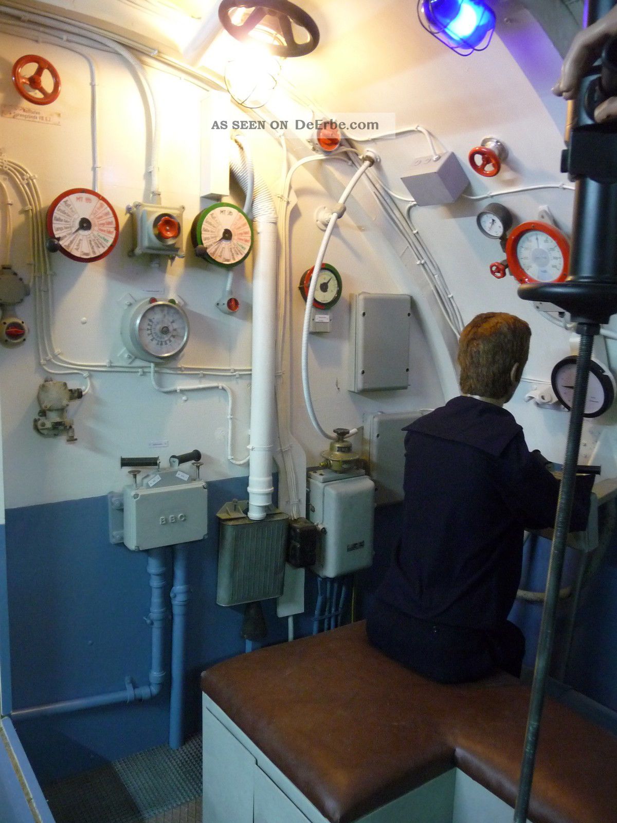 Museumsnachbau U Boot Zentrale Viii C Mit 1 Figur Periskop Wie U 96 ...