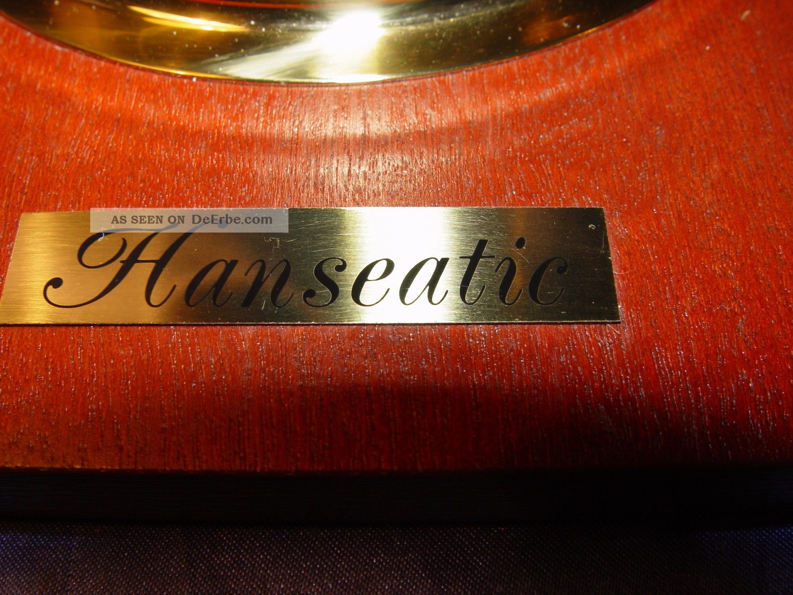 Maritine Wetterstation Präcisions Barometer Thermometer " Hanseatic ...