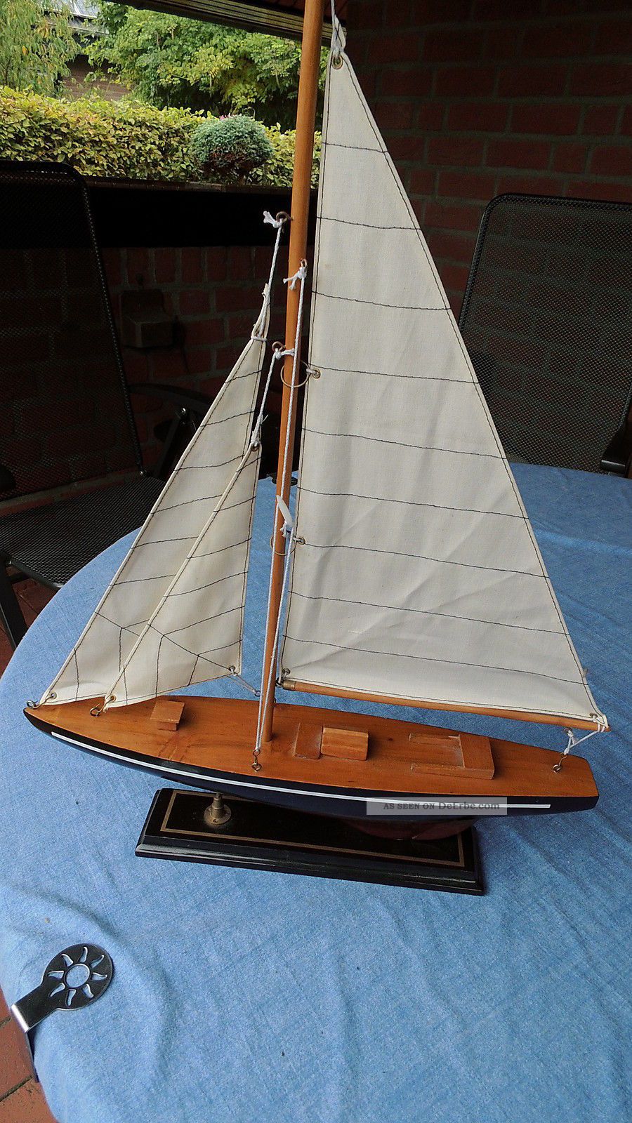 Segel - Yacht Schiffsmodell Segel - Boot Modell - Schiff Holz - Schiff